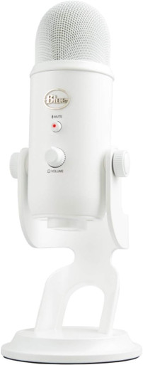 Logitech for Creators Blue Yeti USB Microphone Whiteout - CHQstore