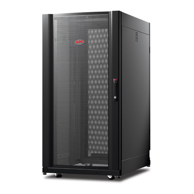 APC NetShelter AV Server Rack Enclosure 24U Black - CHQstore
