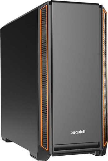 BeQuiet! Silent Base 601 Orange Orange ATX Full Tower Desktop Computer ...