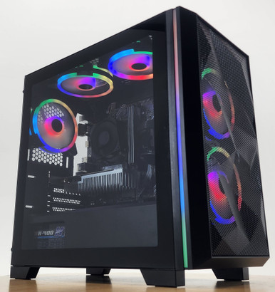 Gaming PC i3-10105F 16GB RAM 256GB SSD + 1TB HDD GT 1030 2GB Windows 11 ...