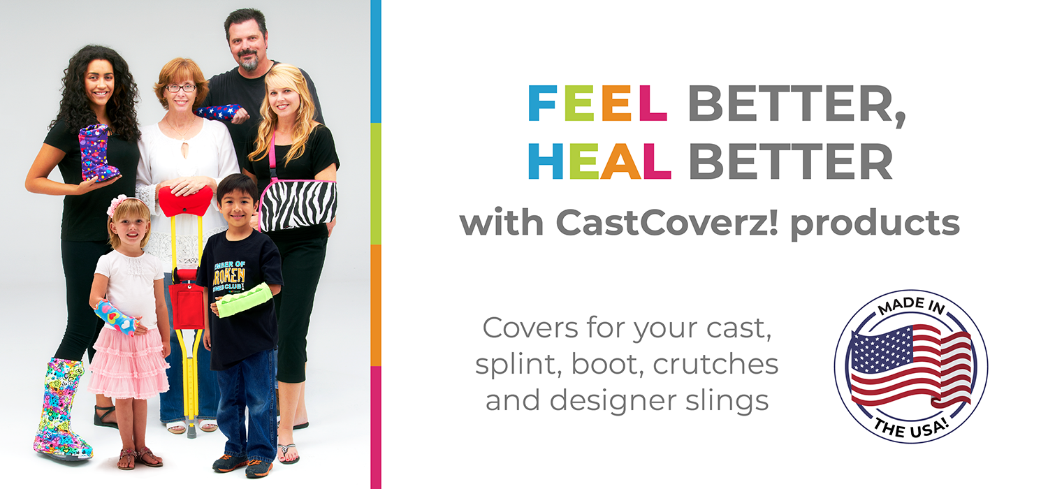 CastCoverz! Cast Covers, Crutches & Accessories, Waterproof Products