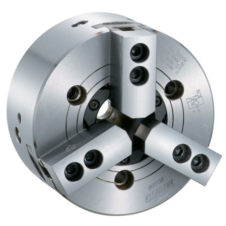Kitagawa 10" 3 Jaw Large Thru Hole Power Chuck BB210