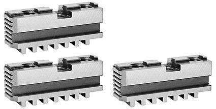 Bison Hard Master Jaws for 6" Scroll Chuck, 3pc, 7-885-306