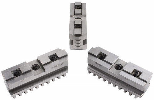 TMX Hard Master Jaws for 6" Scroll Chuck, 3 Piece Set, 3-885-306P