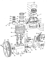 Campbell Hausfeld TF000021P Air Compressor Parts