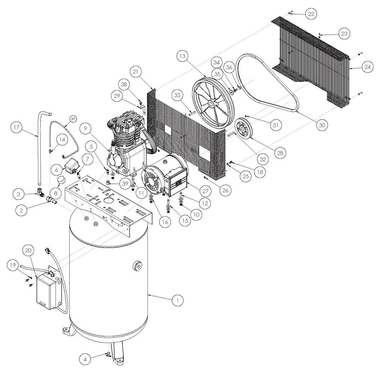 Speedaire Air Compressor Replacement Pumps