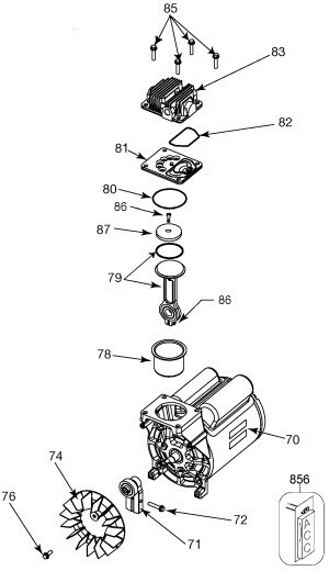 Porter Cable Pump Parts
