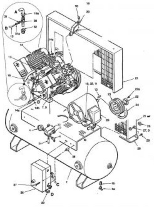 All Industrial Air Compressor Parts