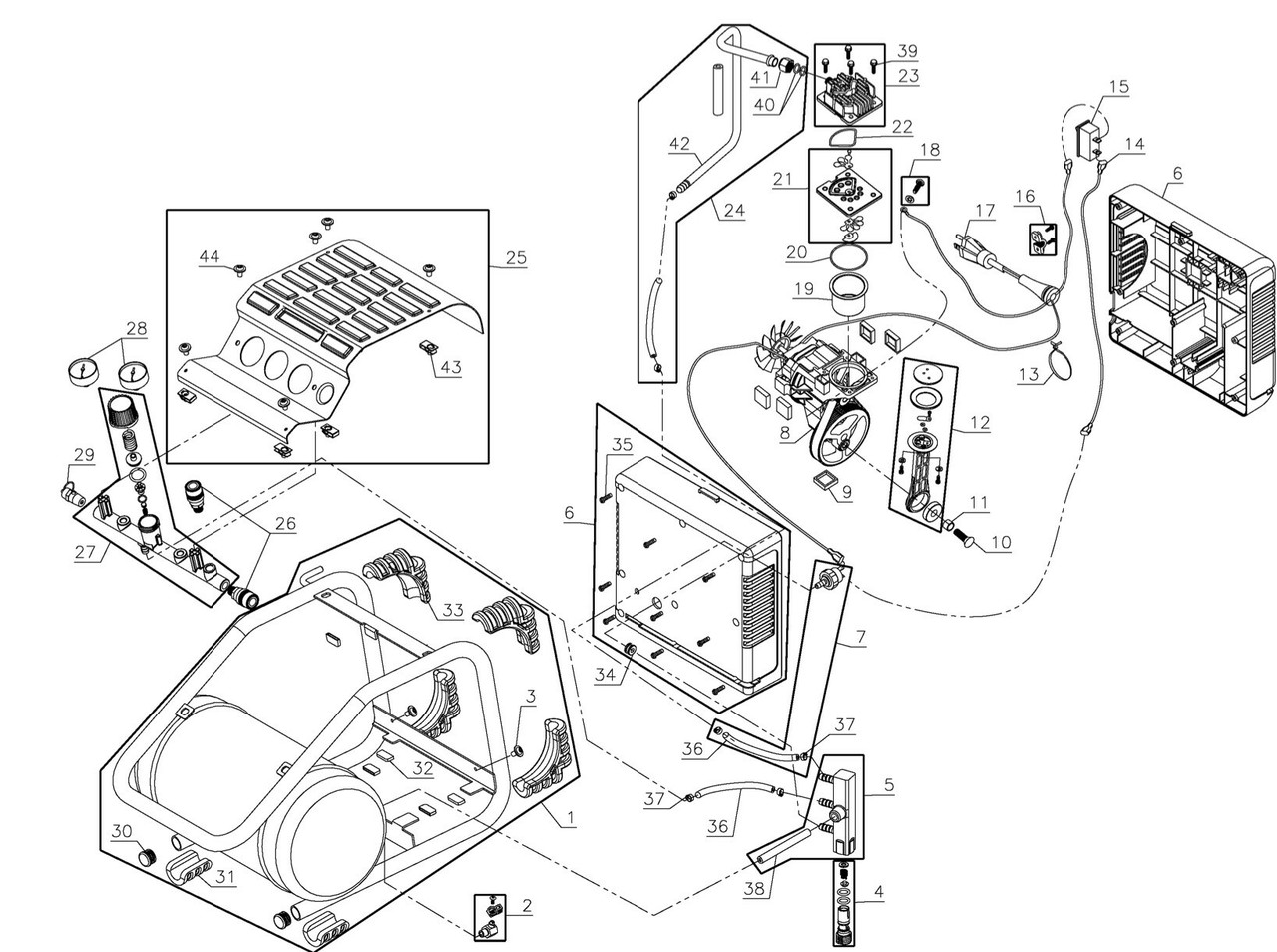 Stanley Bostitch Air Compressor Parts