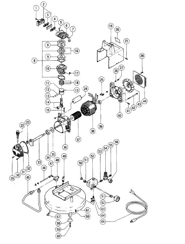 All Hitachi Air Compressor Parts | Master Tool Repair