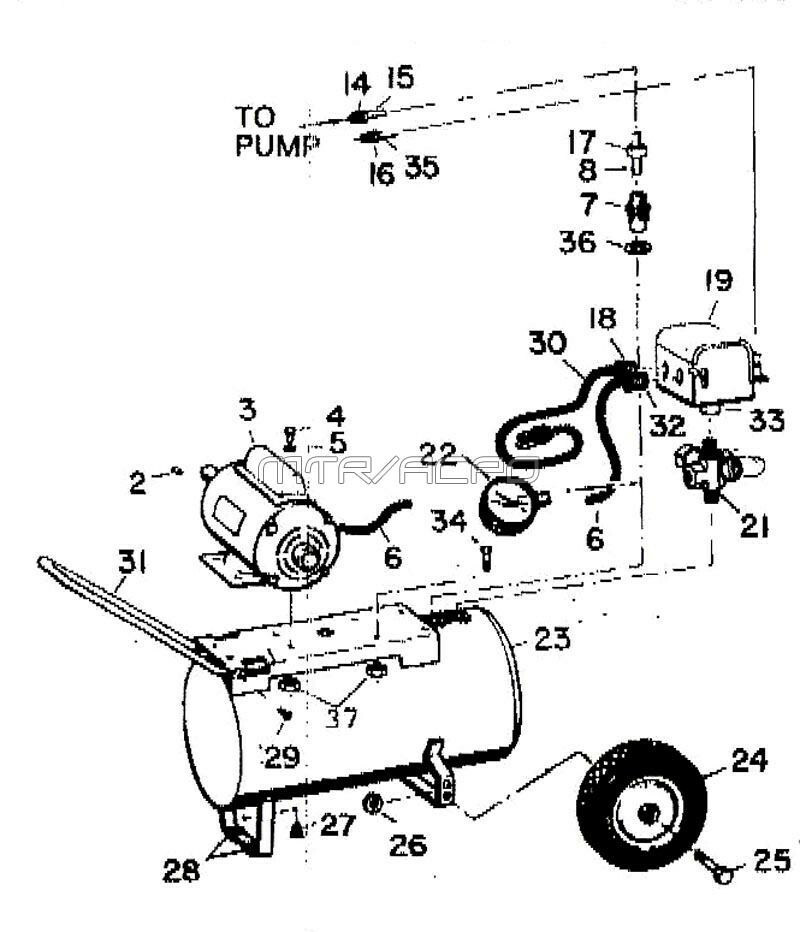 Speedaire Electric Oil-Bath Parts | Master Tool Repair