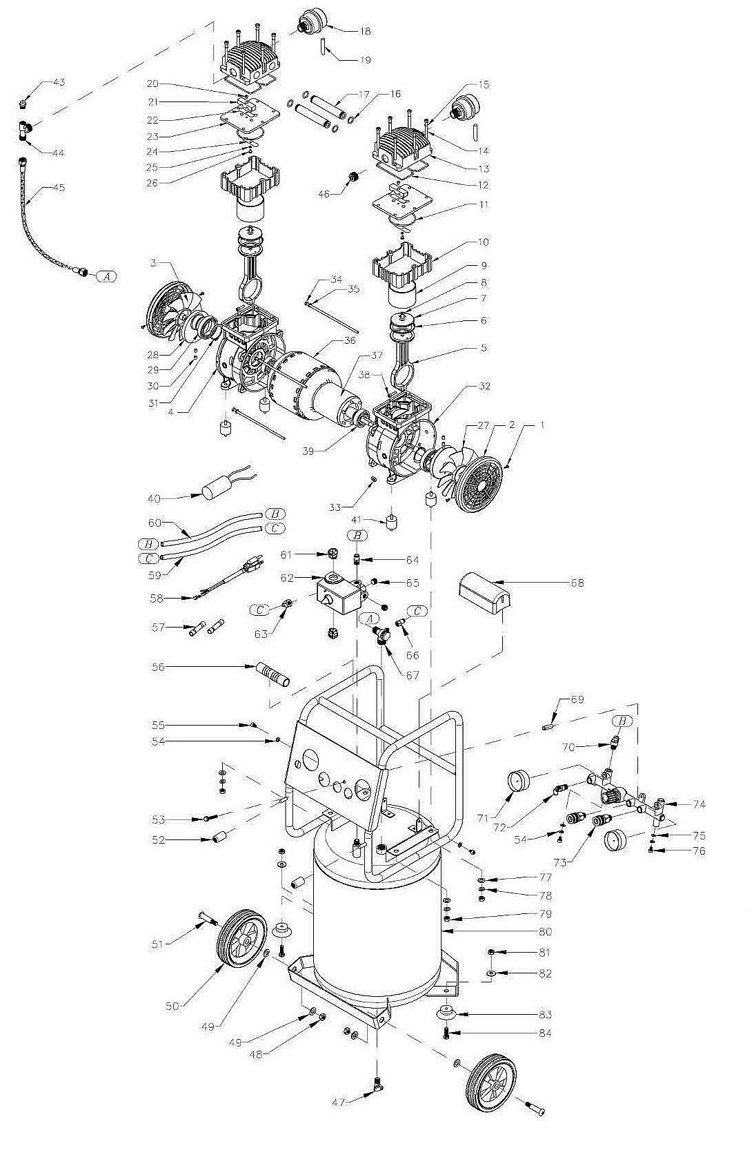 California Air Tools Compressor Parts | Master Tool Repair