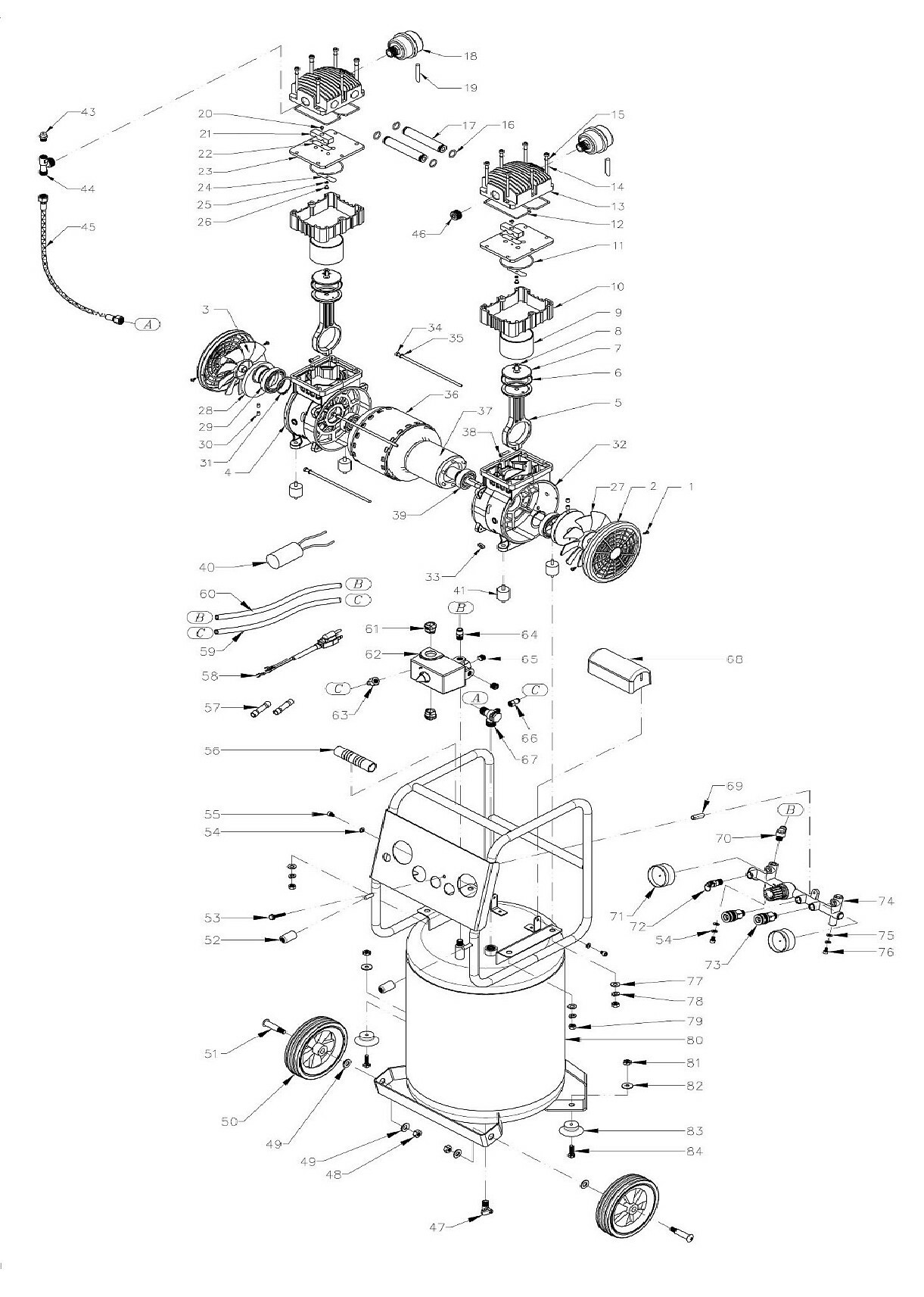 California Air Tools Compressor Parts | Master Tool Repair