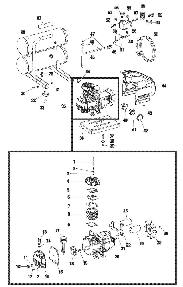 All Industrial Air Compressor Parts