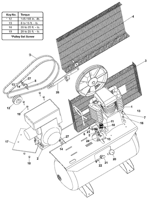 Rolair Air Compressor Replacement Pumps