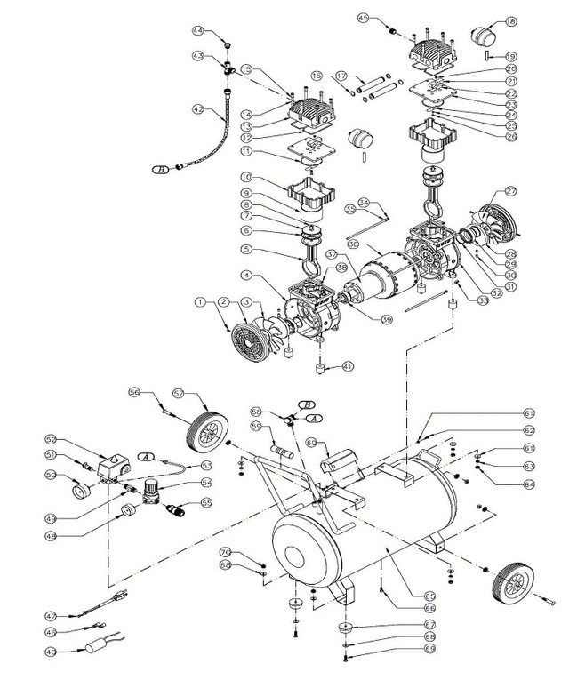 California Air Tools Compressor Parts | Master Tool Repair