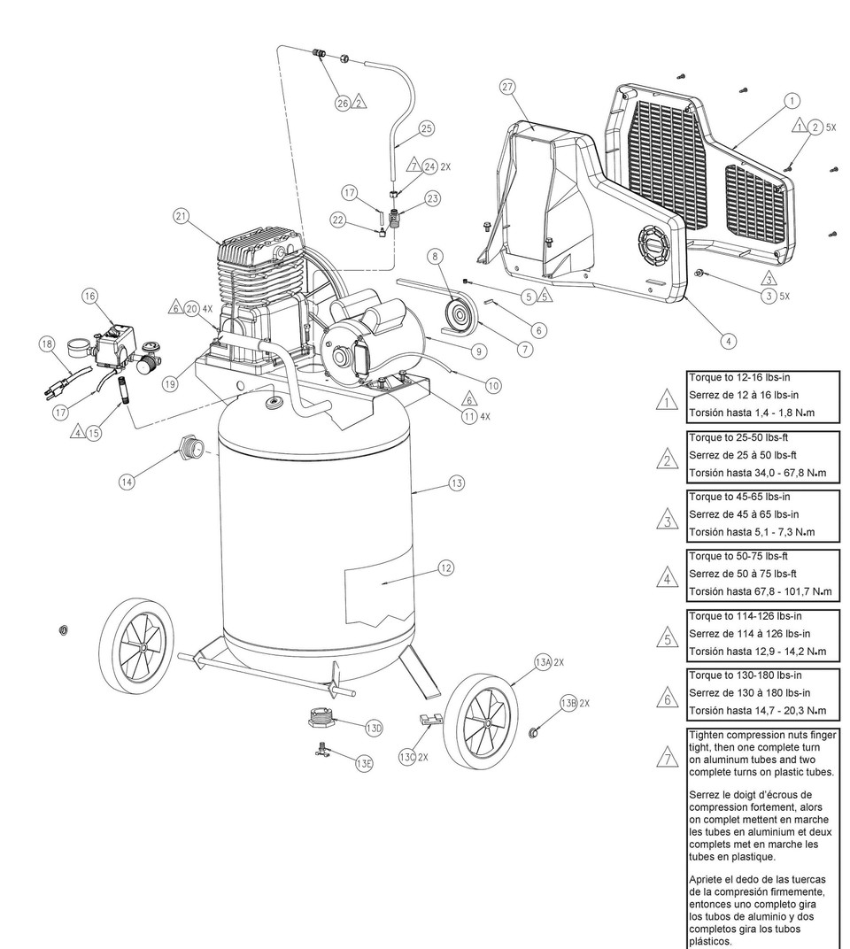 Industrial Air Air Compressor Replacement Pumps
