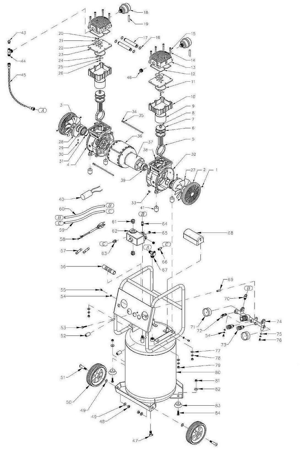 California Air Tools Compressor Parts | Master Tool Repair