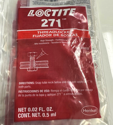 Loctite, #271 Packet | Master Tool Repair