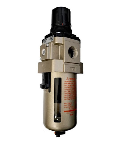 California Air Tools Filter/Regulator Micro Mist Separator, 1/2" NPT, 0 ...