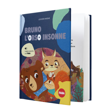 Bruno l'orso insonne | Libros con Audiolibro | FABA