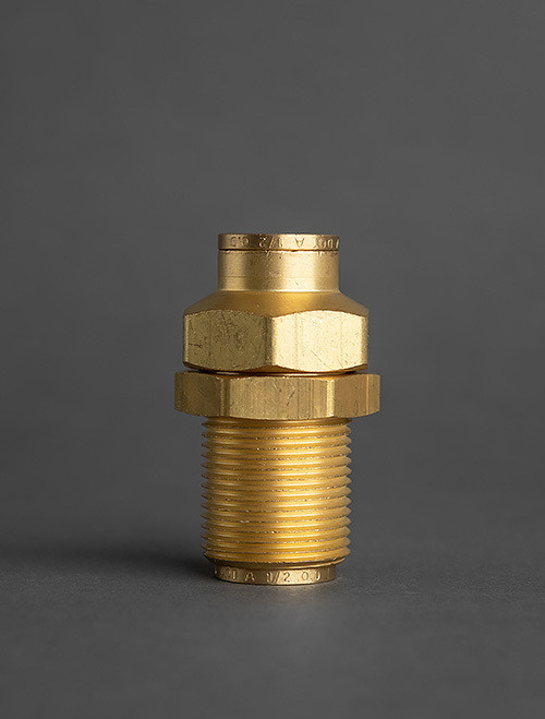 AIR BRAKE FITTINGS - BRASS DOT PUSH TO CONNECT - Straight Bulkhead ...