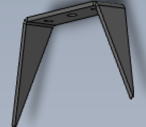 Mount - Front Pedestal, Overhead Water Tank - Con-Tech Manufacturing