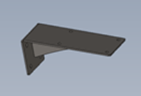 Bracket/Mount for Sandpiper Pump to Front Pedestal - Con-Tech Manufacturing