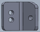 Bracket - Pump Mount Plate, Anti-Rotation, RH - Con-Tech Manufacturing