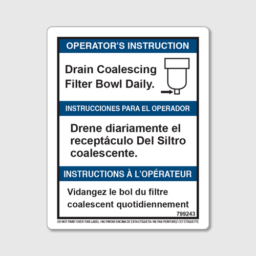 Instructions - Drain Filter Decal - Con-Tech Manufacturing