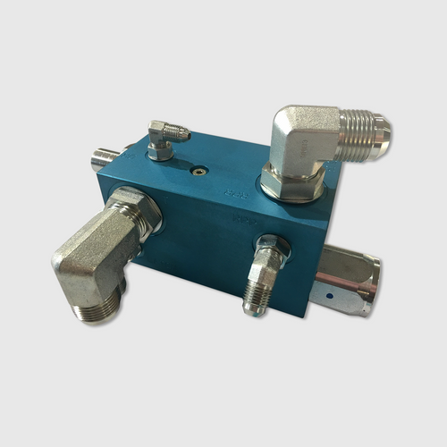 BridgeKing Cylinder Front Block Assembly - Con-Tech Manufacturing