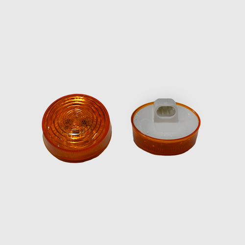 Light - Amber LED 2.5" Strobe AMP Plug - Con-Tech Manufacturing