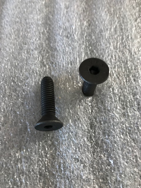 Bolt - manual chute lock, countersunk Allen head - Con-Tech Manufacturing