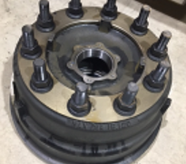 Hub & Drum Assembly - Hendrickson Bridge Axle - Con-Tech Manufacturing