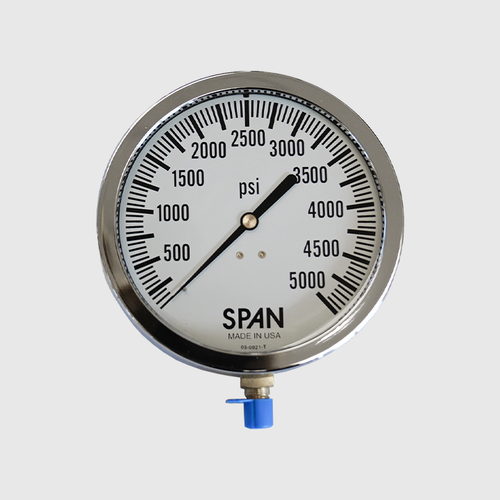 Gauge - Slump, #0 - 5000, 5” Face -4 Male JIC - Con-Tech Manufacturing