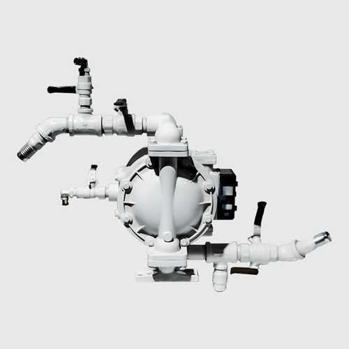 Pump Assembly - Sandpiper, Includes Valves - Con-Tech Manufacturing
