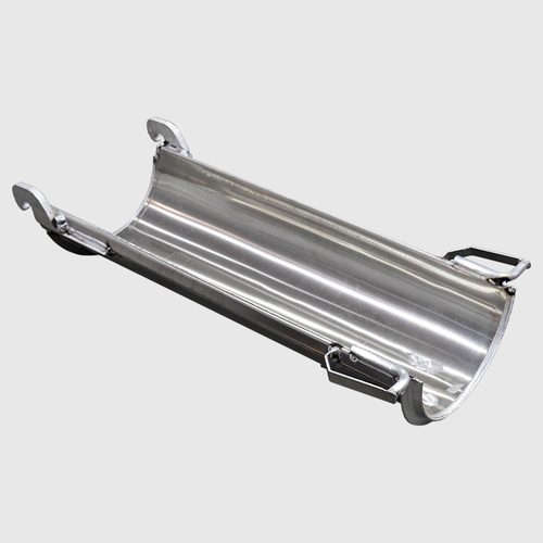 Chute - Aluminum 4' Standard Extension, Bare - Con-Tech Manufacturing