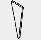 Gusset - Front Ped Overhead Water Tank Mount - Con-Tech Manufacturing