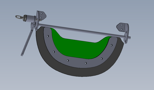 Chute Dam - Main, Swing (6’-6.5’ DTE Main Only) - Con-Tech Manufacturing