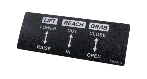 Dual Control Sticker, Bandit
