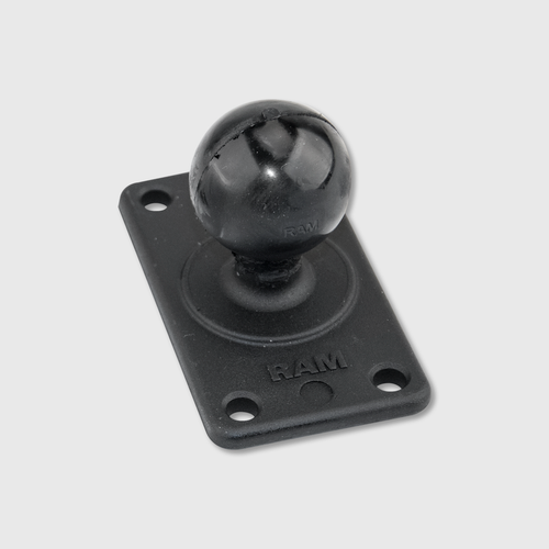 Rectangle Ram Mount Base, 1 1/2" Base - Con-Tech Manufacturing