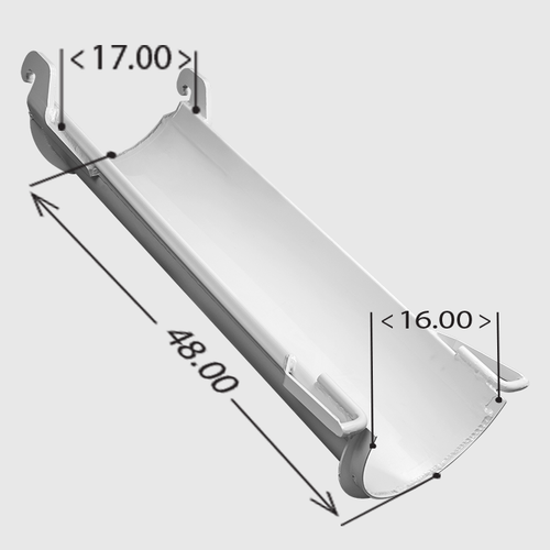 Chute - Aluminum 4' Standard Extension
