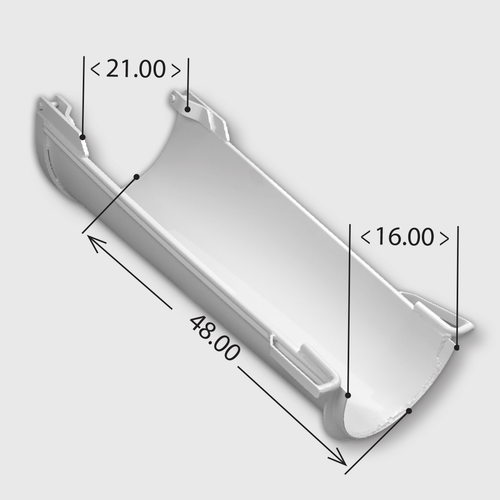 Aluminum Transition Chute PVR - Con-Tech Manufacturing