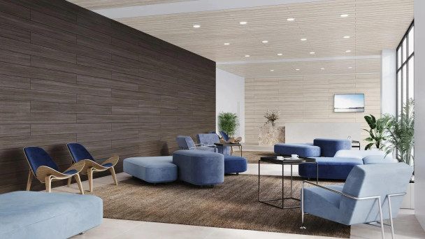 Wilsonart Skyline Walnut Laminate, Postform
