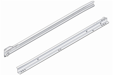 PRO50 Epoxy Coated Euro Drawer Slides