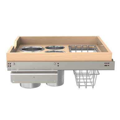 Wood Utensil Drawer Pullout - Wurth Wood Group