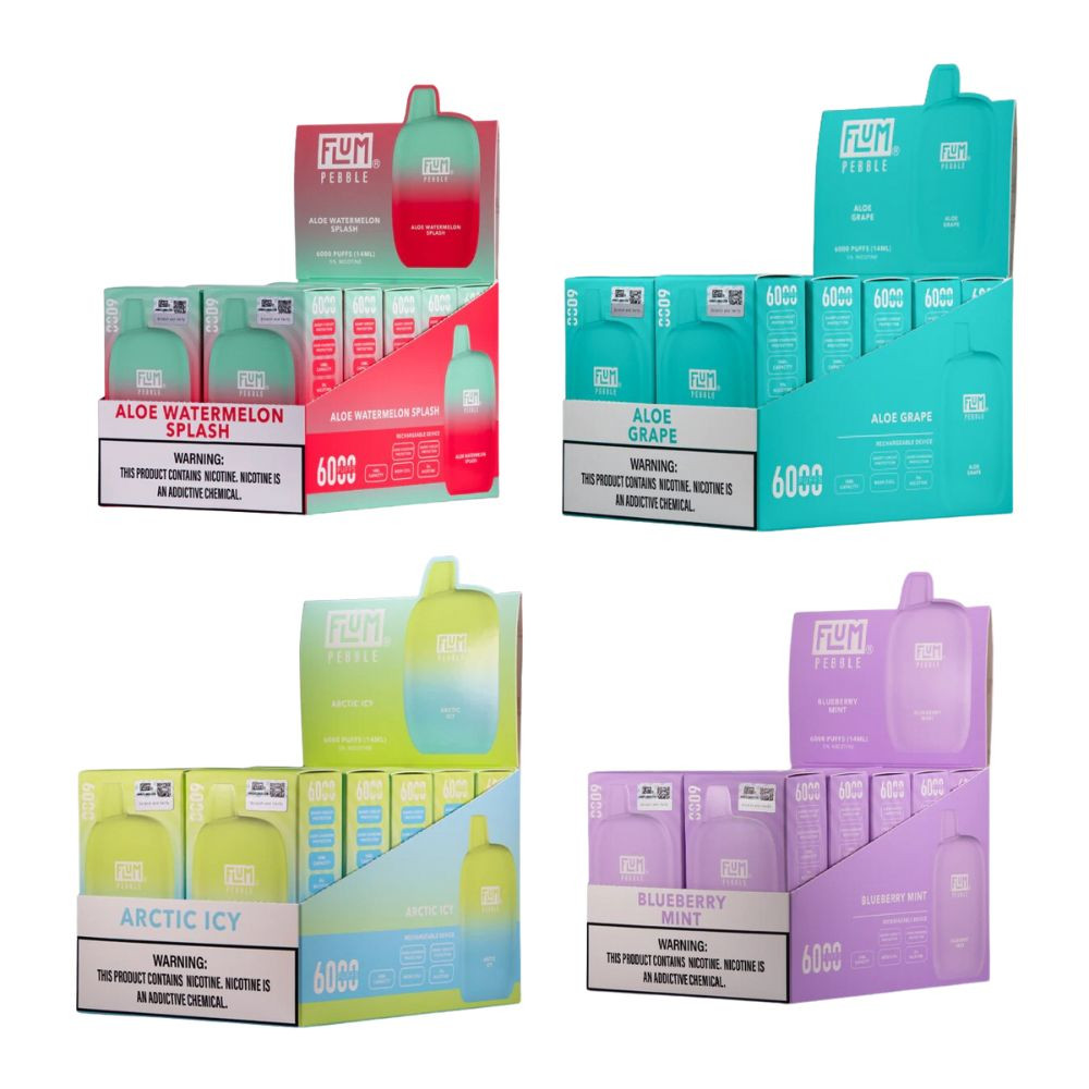 FLUM PEBBLE - %5 - 6000 PUFFS