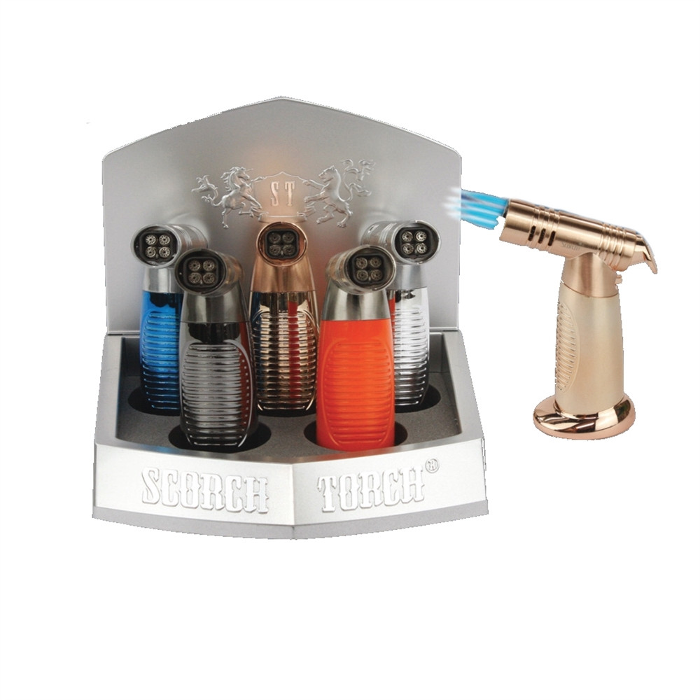 Scorch Four Torch Turbo Display 6CT - Yellow Bird Wholesale