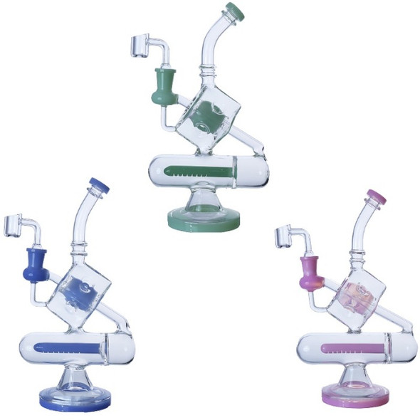 7" Natural Perk w/ Inline Oil Drip Rig