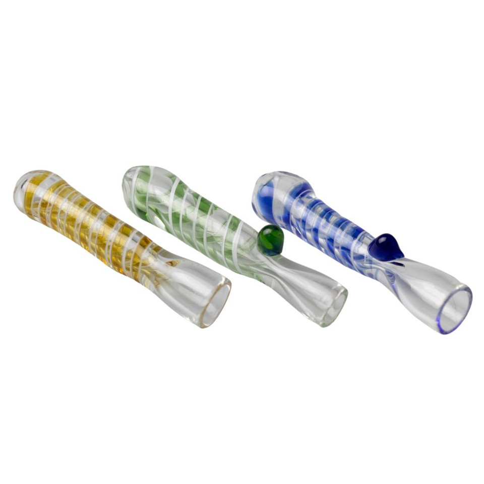 GLASS - CHILLUMS - Yellow Bird Wholesale